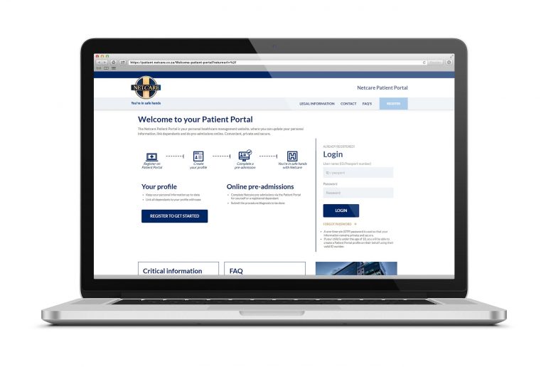 Netcare Pre-Admission Registration - Dr Johan Venter